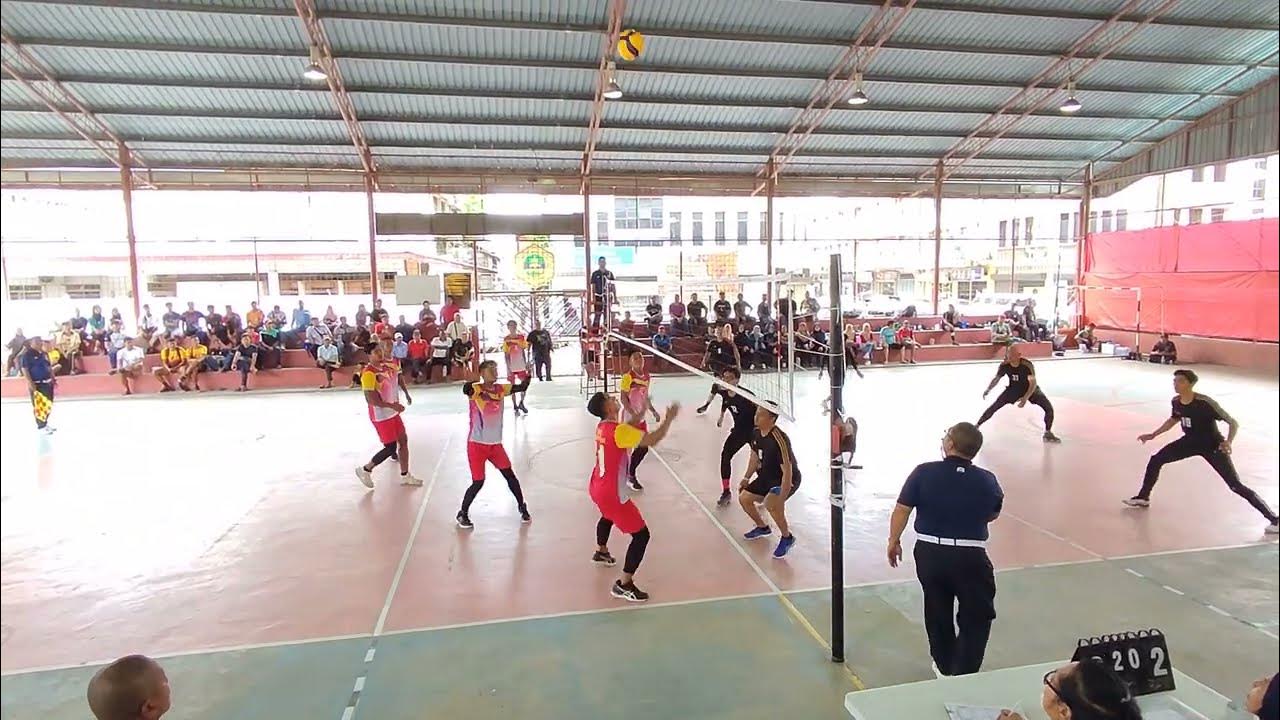 Sukan Kerajaan Tempatan Sabah 13 Sorotan Separuh Akhir Bola Tampar Lelaki Zon8 vs Zon1 14 Mac ...