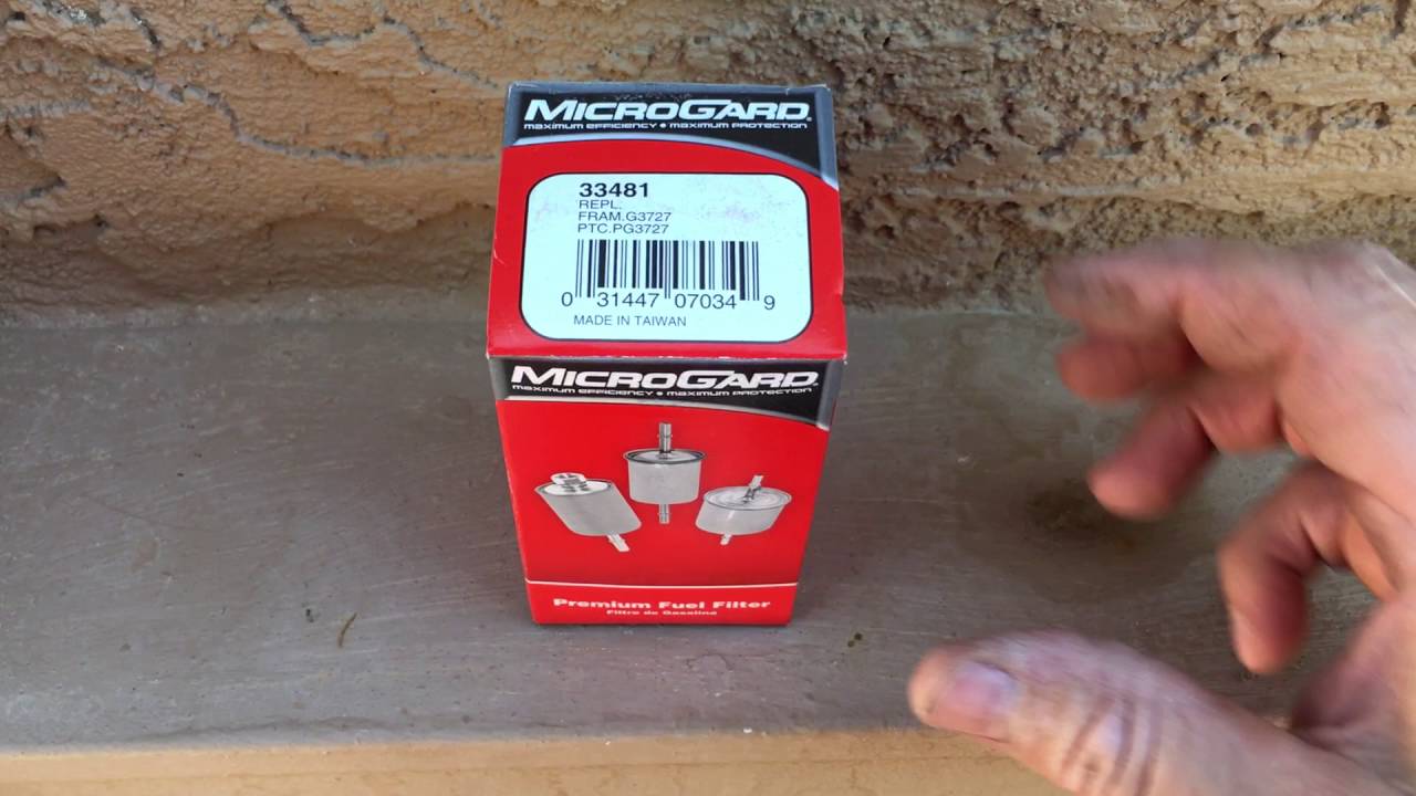 How To Change A Fuel Filter On A Chevy Or GMC Pickup Truck, Van Or ...