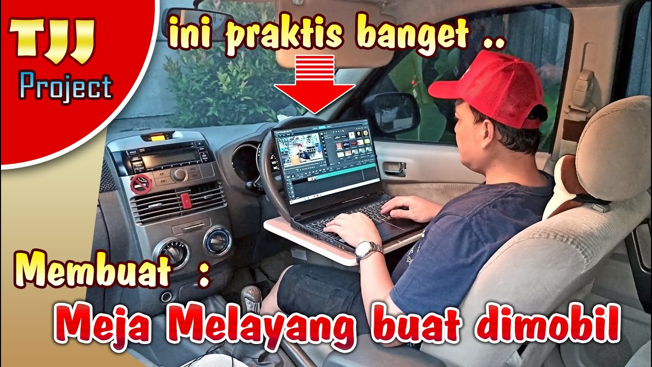 ini praktis banget, membuat meja melayang buat kerja di mobil - YouTube