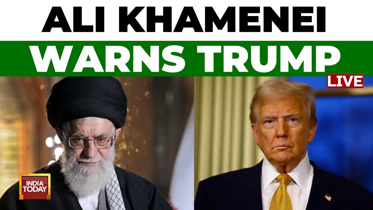 LIVE: Iran's Supreme Leader Ali Khamenei Warns US President Donald ...