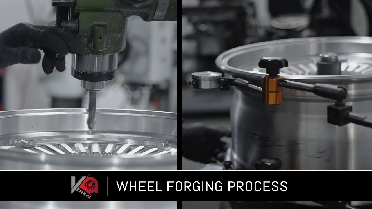 WHEEL HUB DRILLING PROCESS AND INSPECTION｜ KABEAST FORGED - YouTube