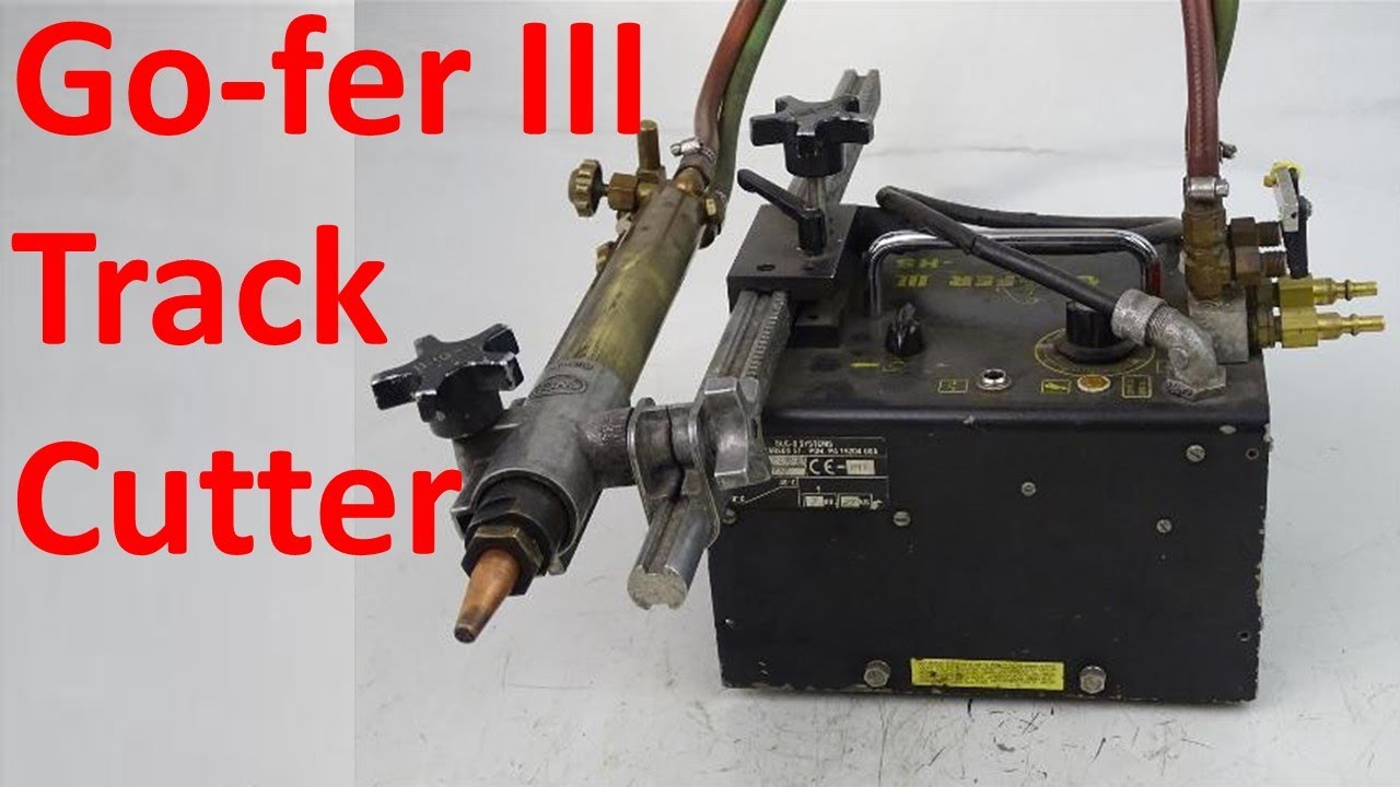 Cutting 2.00" Steel with a Go-fer III Track Cutter - YouTube