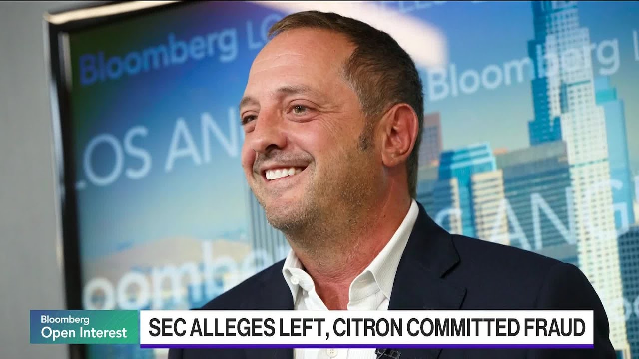 Short-Seller Andrew Left Is Charged With Securities Fraud - YouTube