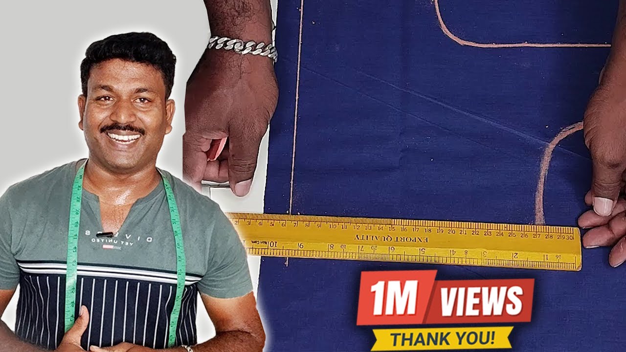 36 Inch Body Measurement | Cutting | Very Simple Method | Tailor Bro ...