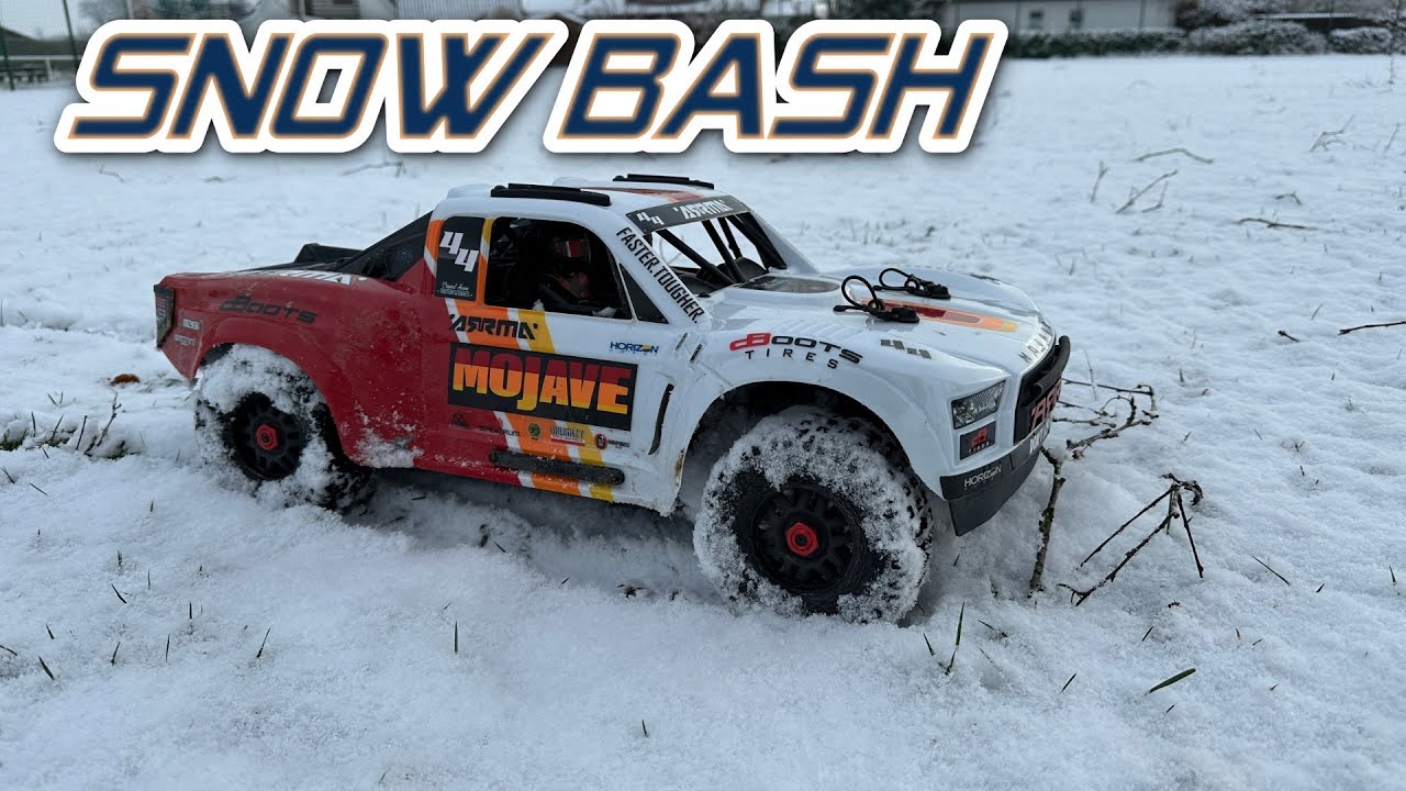 Arrma Mojave 4s 4x4 BLX - Snow Bash [German] - YouTube