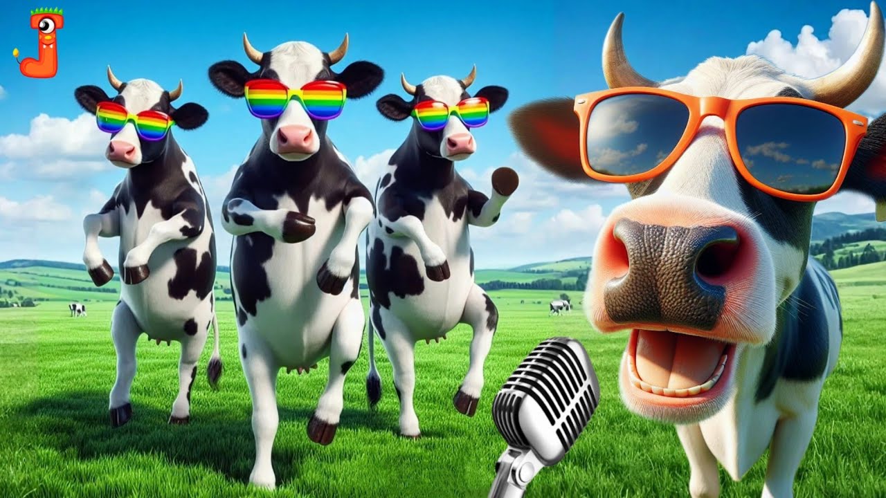 FUNNY COW DANCE 20 | Cow Song & Cow Videos 2024 | Cow dance mix ...