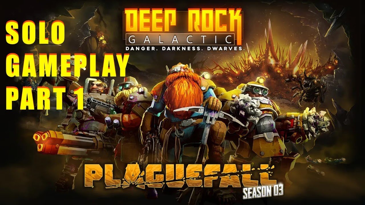 Solo Deep Rock Galactic gameplay PART 1 - YouTube