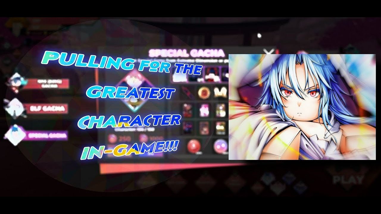 Pulling for Slime (Great Sage) character in Anime Dimensions Simulator ...