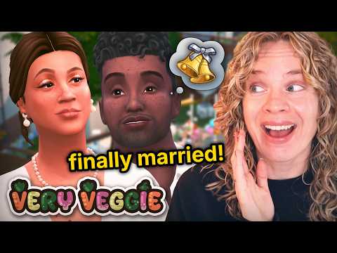 After More Than A Decade, My Sims Finally Got Married | Very Veggie Challenge 🥦
