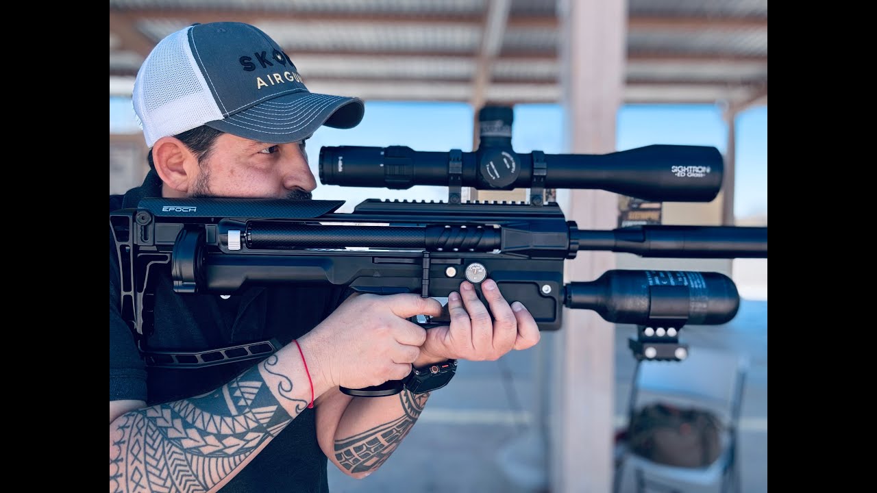 JUGANDO CON EL SKOUT AIRGUNS EPOCH COMPACT .3O - YouTube