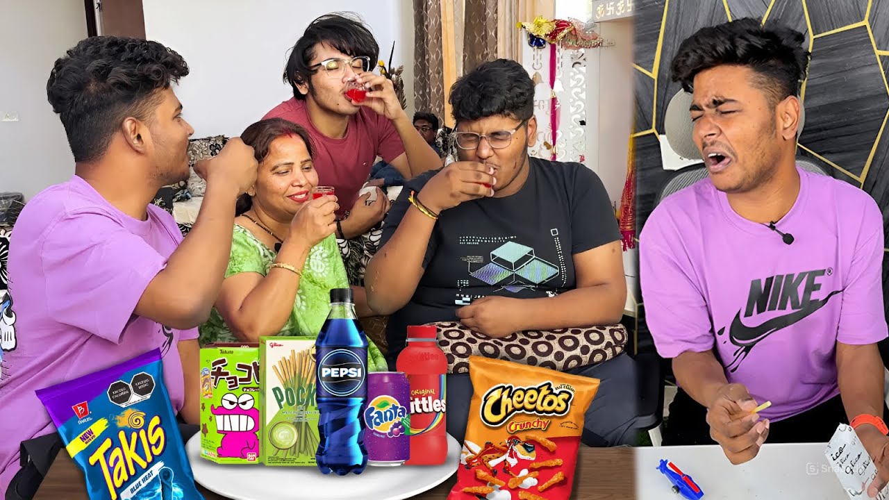 Trying Most Expensive Weird Snacks With Family - YouTube