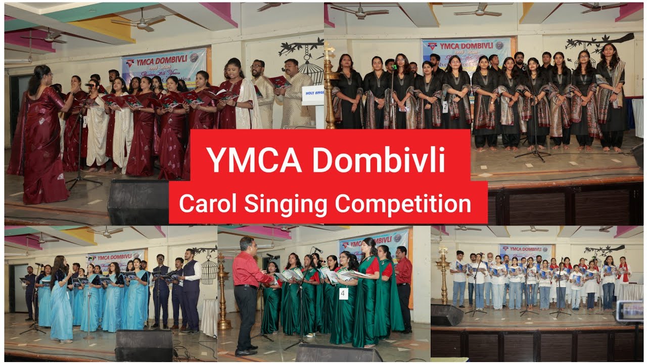 YMCA | DOMBIVLI | CAROL SINGING | COMPETITION | 2025 - YouTube