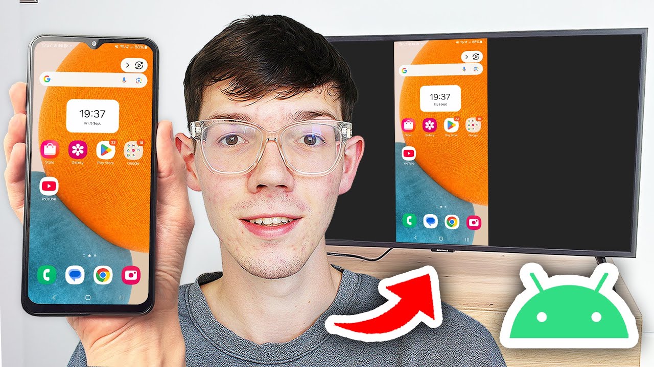 How To Screen Mirror Android To TV - Step By Step - YouTube