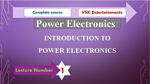 Power Electronics - YouTube