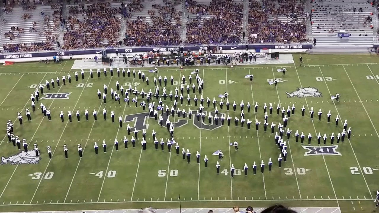 TCU Band 9-2-17 - YouTube