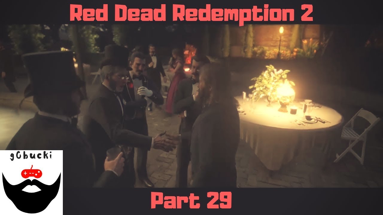 Red Dead Redemption 2: Part 29 - Party With The Mayor - YouTube