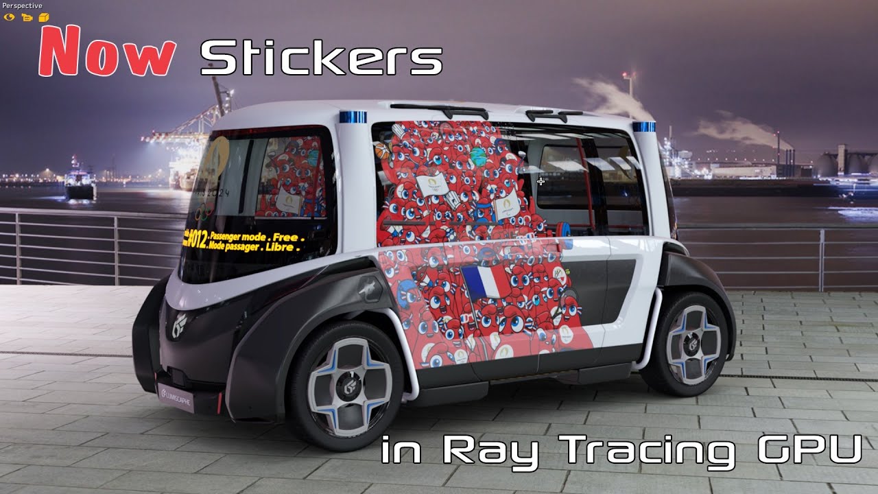 Rendering Stickers with GPU Ray Tracing - episode 5 - YouTube