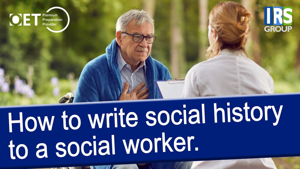 How to write social history to a social worker. - YouTube