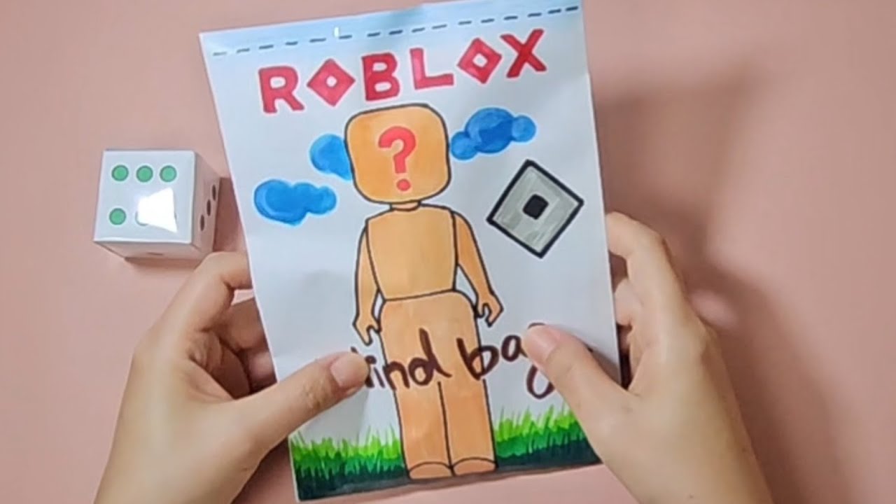 🎀paperdiy🎀Roblox outfit blind bag 로블록스 블라인드백 asmr paperplay - YouTube