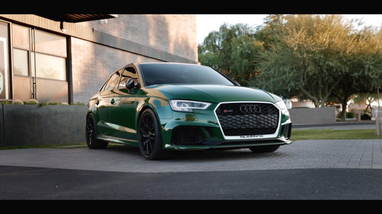 Step 1 of the RS3 2.0 Build! | Vintage Racing Green by Inozetek - YouTube