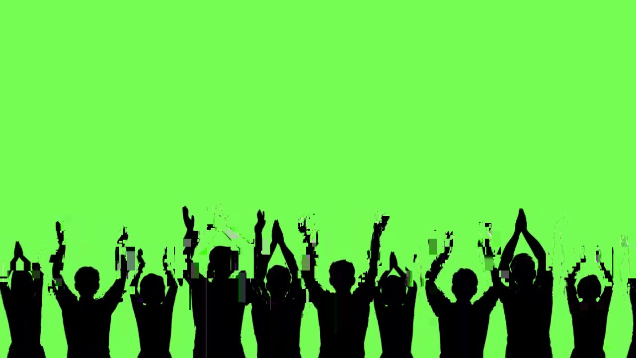 Green screen orang bertepuk tangan rame2. - YouTube