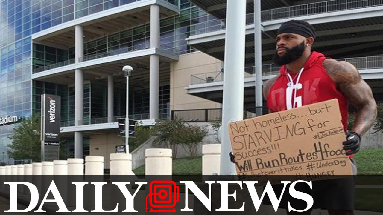 Jets Add Joe Anderson, Player Who Held Sign Looking for NFL Job, to ...