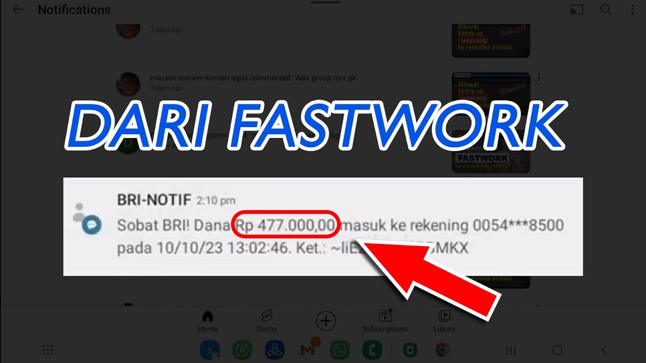 Menghasilkan uang dari Internet? Ini Jawabannya!! #fastworkers #freelance - YouTube