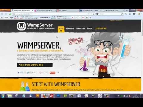 How to upload the local WAMP site to a live server - YouTube