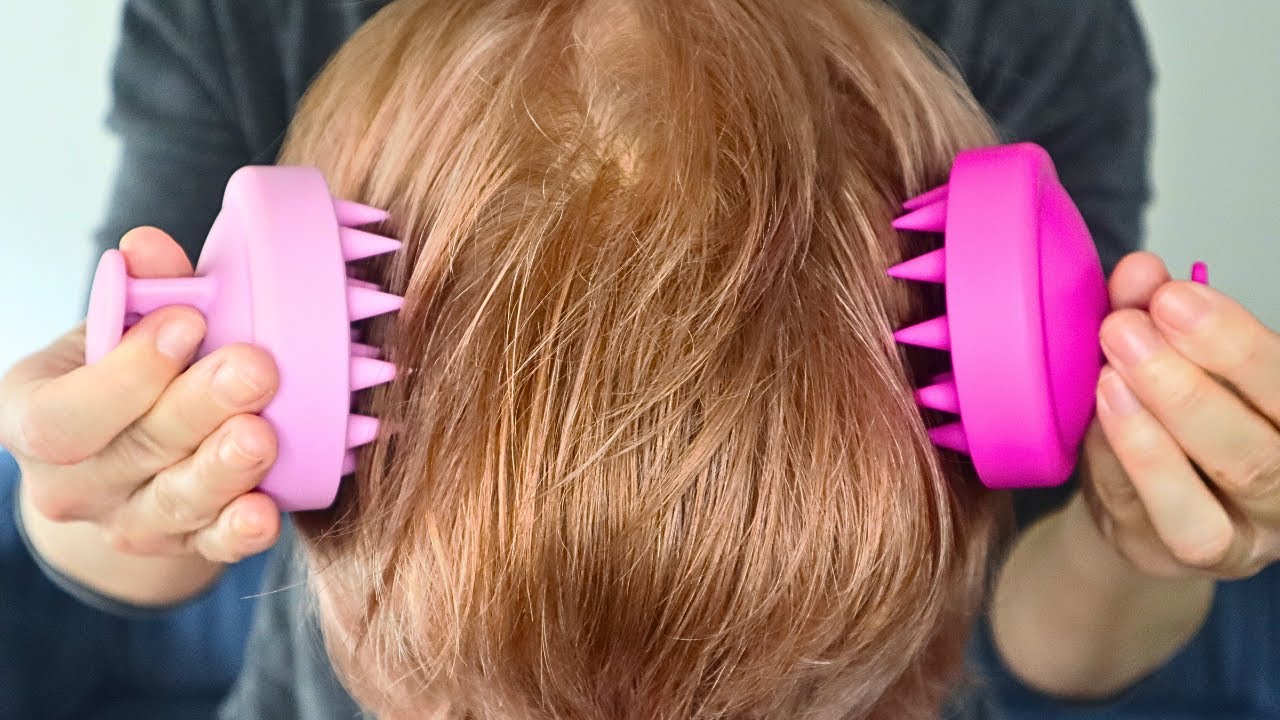 ASMR - Head Tingles | Scalp Massage | Scalp Scratching | Hair Brushing ...