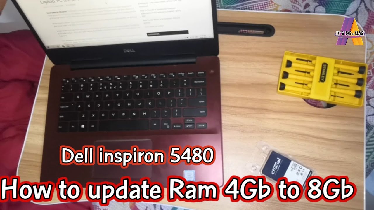#How to upgrade the laptop ram #Dell inspiron 5480 Ram upgradation 4gb ...