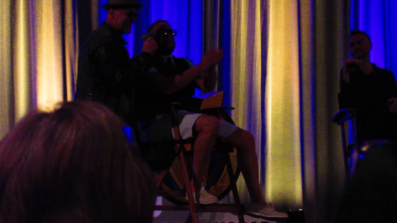 Michael Rooker Invades Sean Gunn's Panel - YouTube