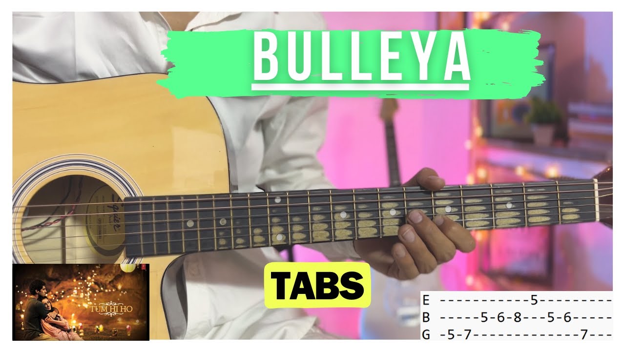 Bulleya Song Guitar Tabs - YouTube
