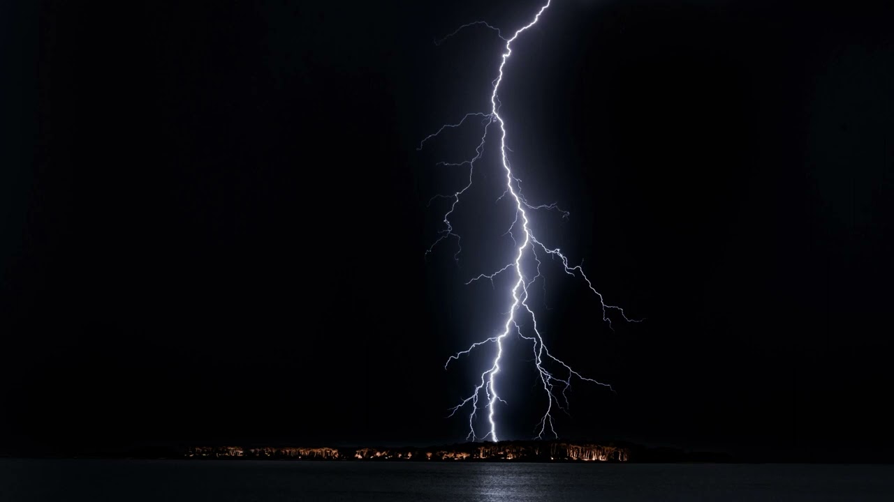 Heavy Rain & Loud Thunder | Rain Sound in black Screen 1 Hour - YouTube