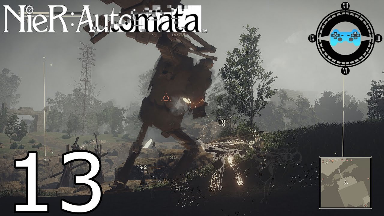NieR: Automata Episode #13 - Missiles [Blind Let's Play, Playthrough ...