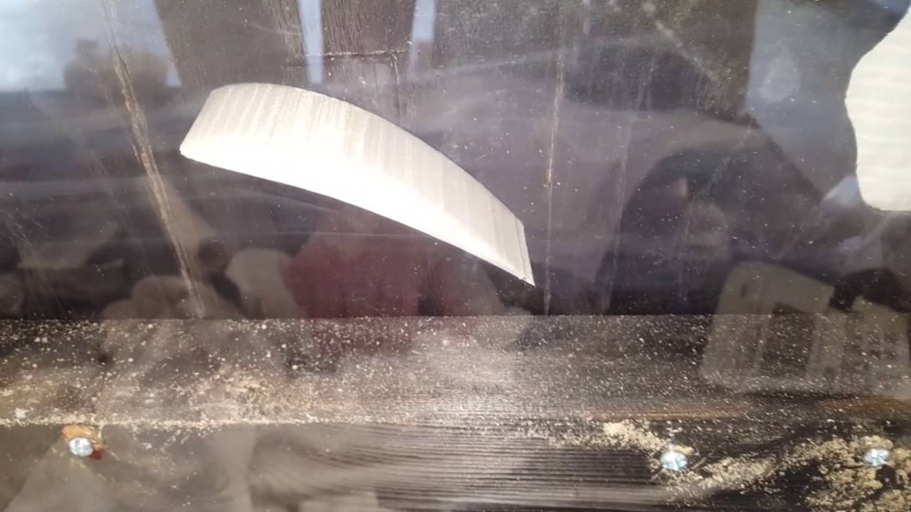 Smoke wind tunnel - YouTube