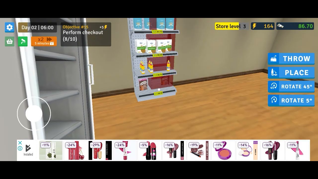 shop simulator game part 2 - YouTube