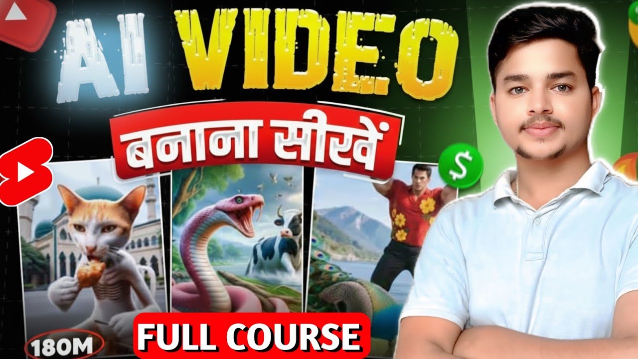 AI Video Kaise Banaye (Full Course 2025) Mobile Se Ai video kaise ...