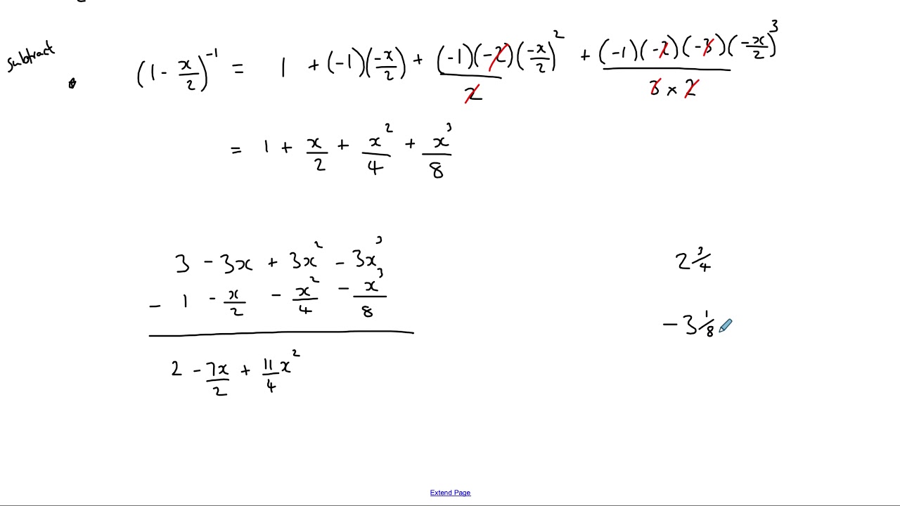 Binomial Expansions Lesson 3 - YouTube