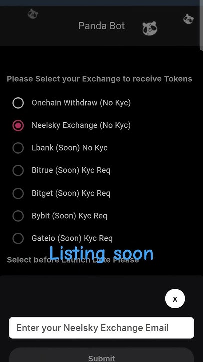 Pandas Airdrop update | Panda Listing Date announce| paws listing #pandas #paws #blum #bitcoin ...