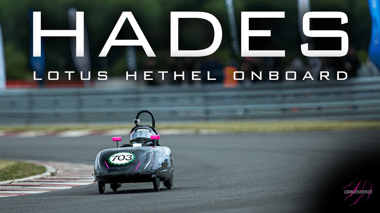 Greenpower Lotus Test Track 2022 - F24+ Round 4 - Onboard Hades - YouTube