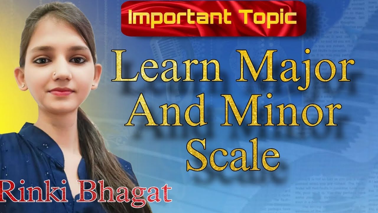 Learn Major and Minor scale 🎹 Practice with chords - YouTube