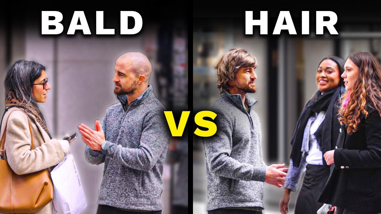 I tested Bald vs Hair — Do people treat you differently? - YouTube