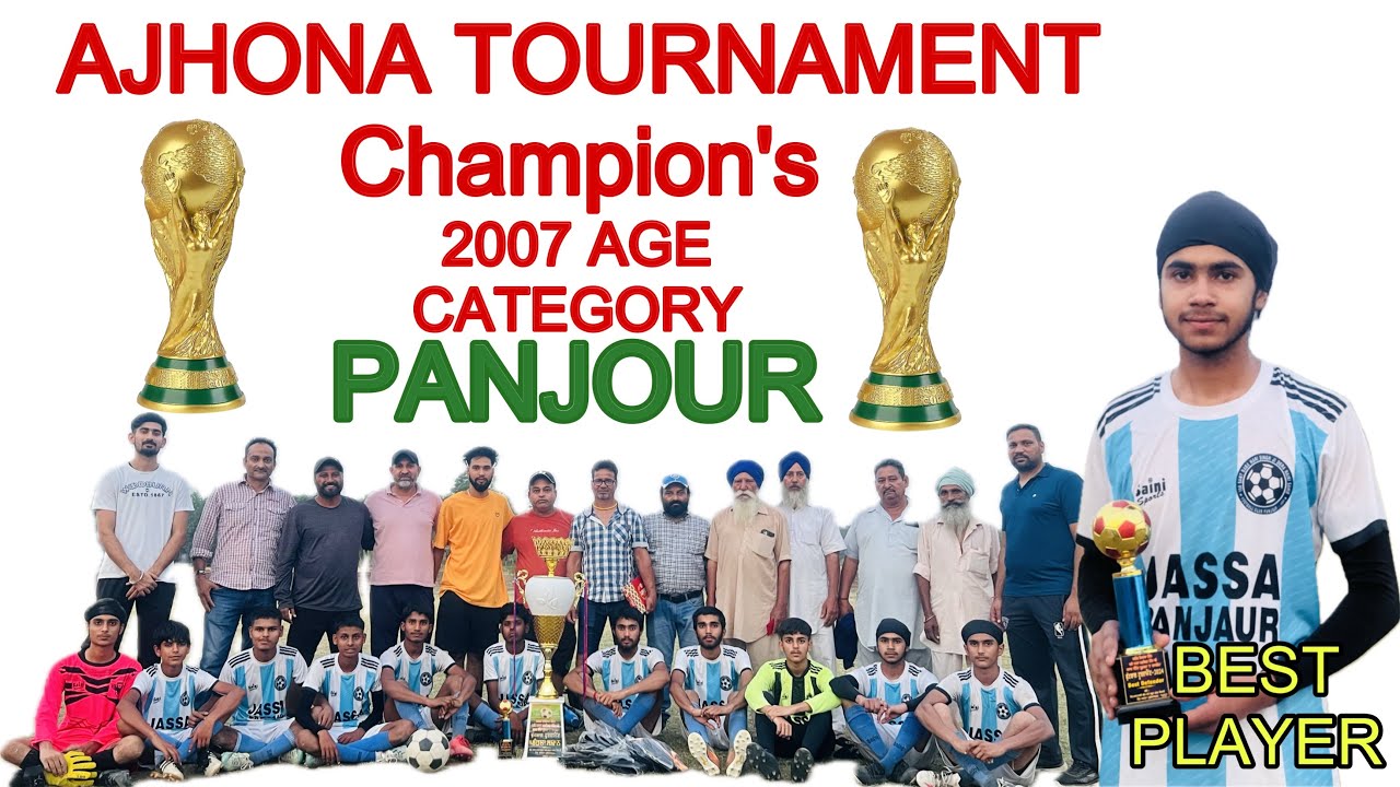Super FINAL AT AJNOHA .Panjour CHAMPION - YouTube