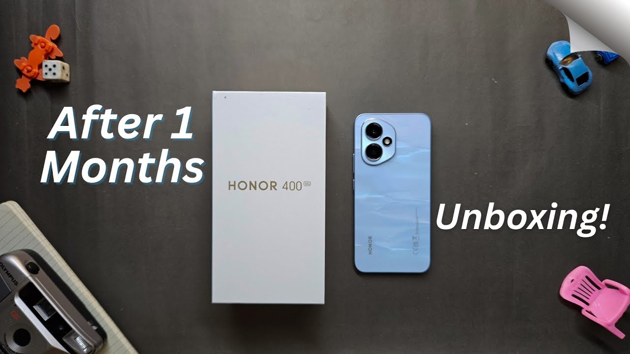 Honor 400 Unboxing, Hands-On After 1 Months (Tidal Blue) Short Review ...