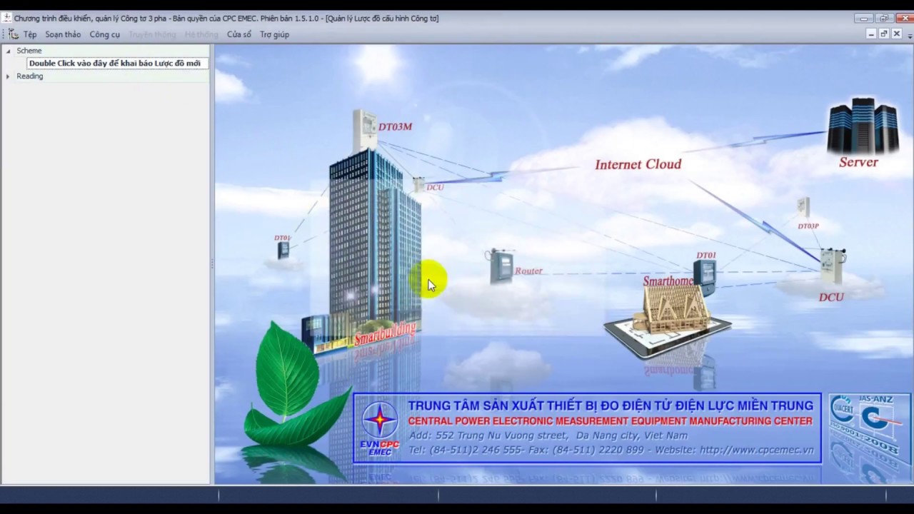 Hướng dẫn sử dụng chương trình SmartMeter. (EMEC-CPC) - YouTube