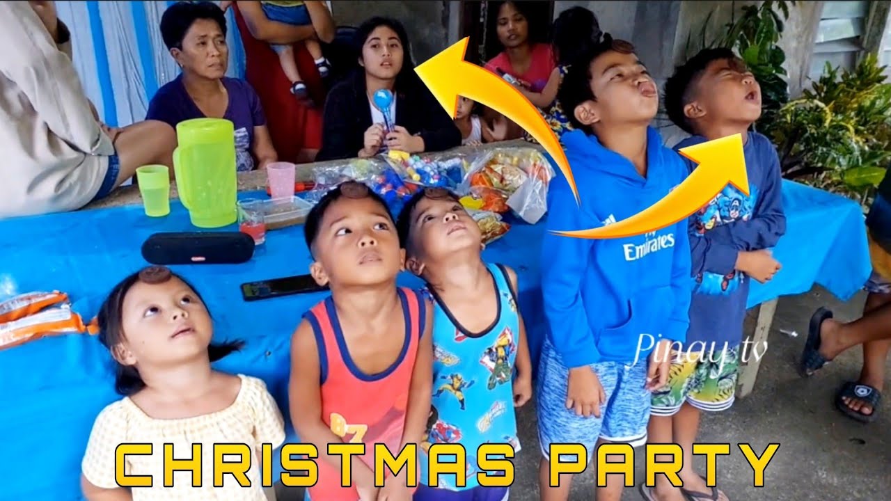 CHRISTMAS PARTY | PALARO SA MGA BATA AT MATANDA! MERRY CHRISTMAS AND A ...