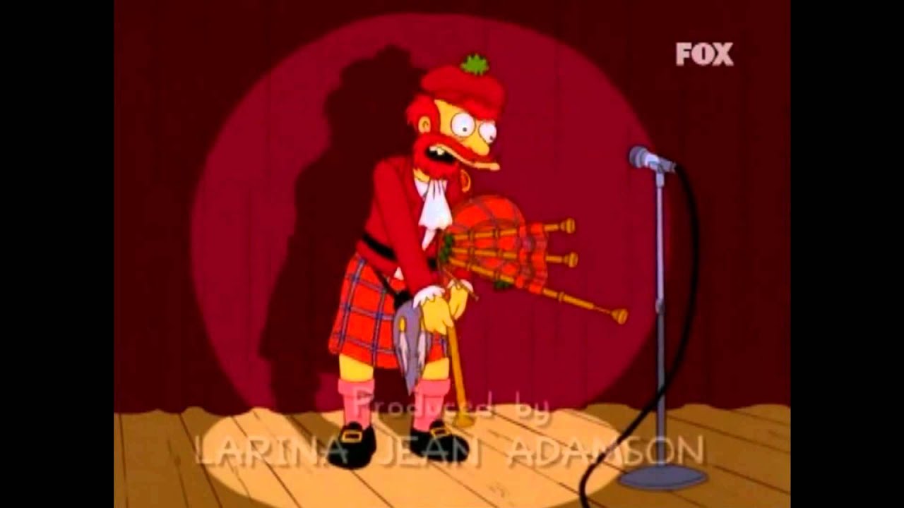 [Los Simpson] La actuación de Willy el de mantenimiento - YouTube