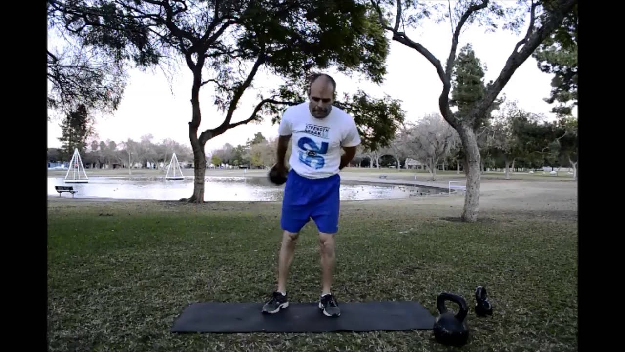 Kettlebell Around the Body Cross Swing - YouTube