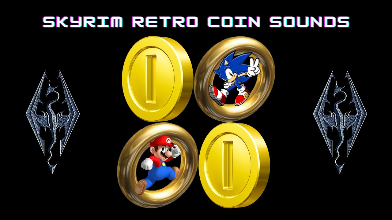 [Skyrim SE] Retro Gold Coin Sound Replacer - Sonic & Mario | Showcase ...