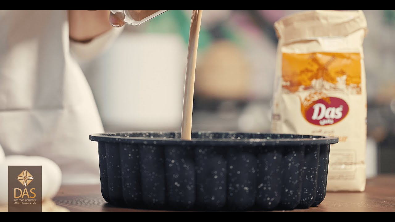 The smoothest cake batter is made with Das Flour - YouTube
